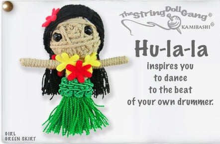 Hu-La-La- - Girl String Doll – The Cob Mercantile and Worlds Window